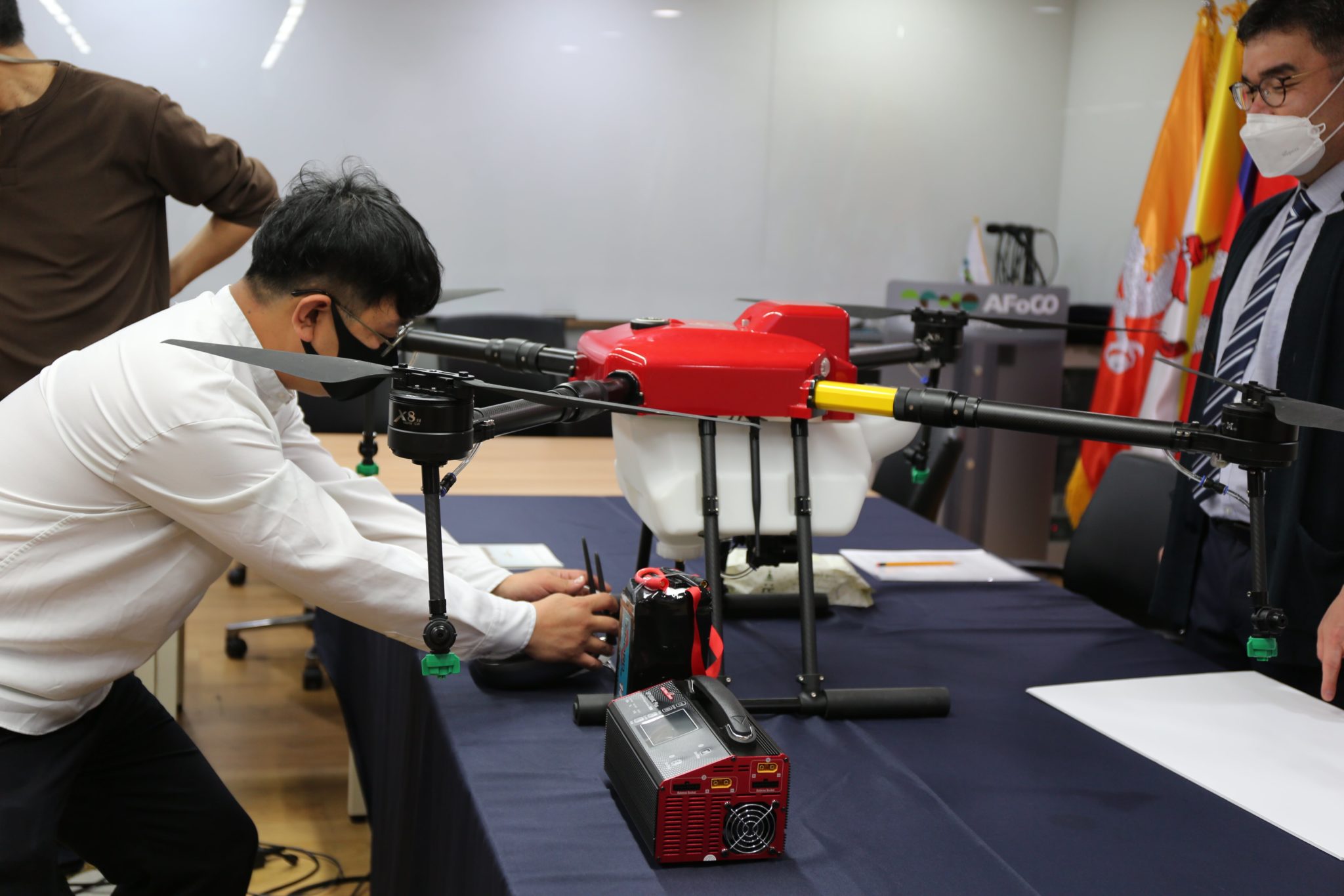 AFoCO receives drone from ENORD Co. Ltd. | AFoCO