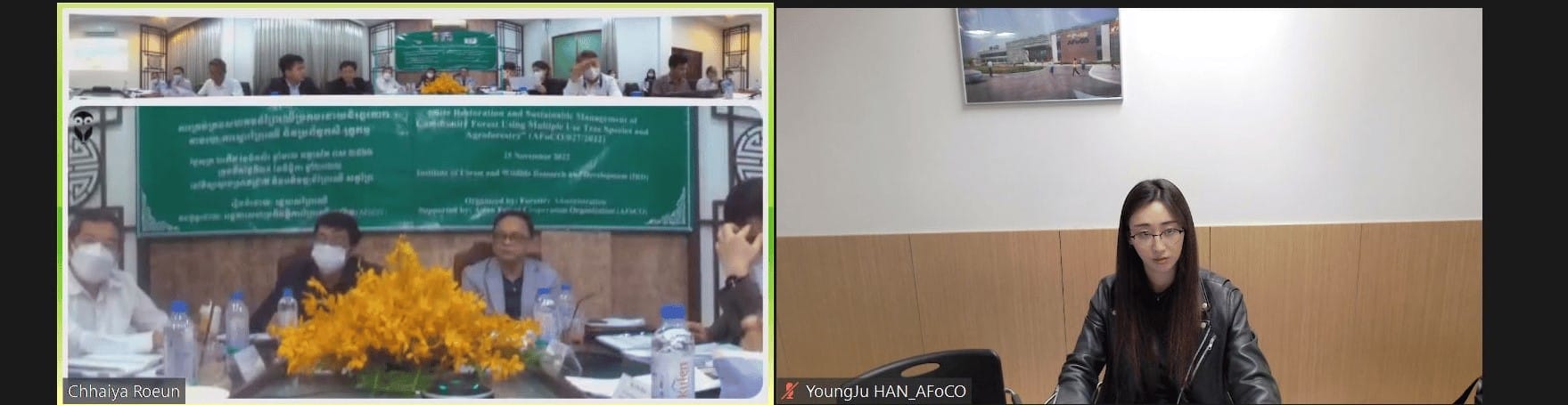 Back-to-back Project Steering Committee Meetings held for AFoCO projects in Cambodia | AFoCO