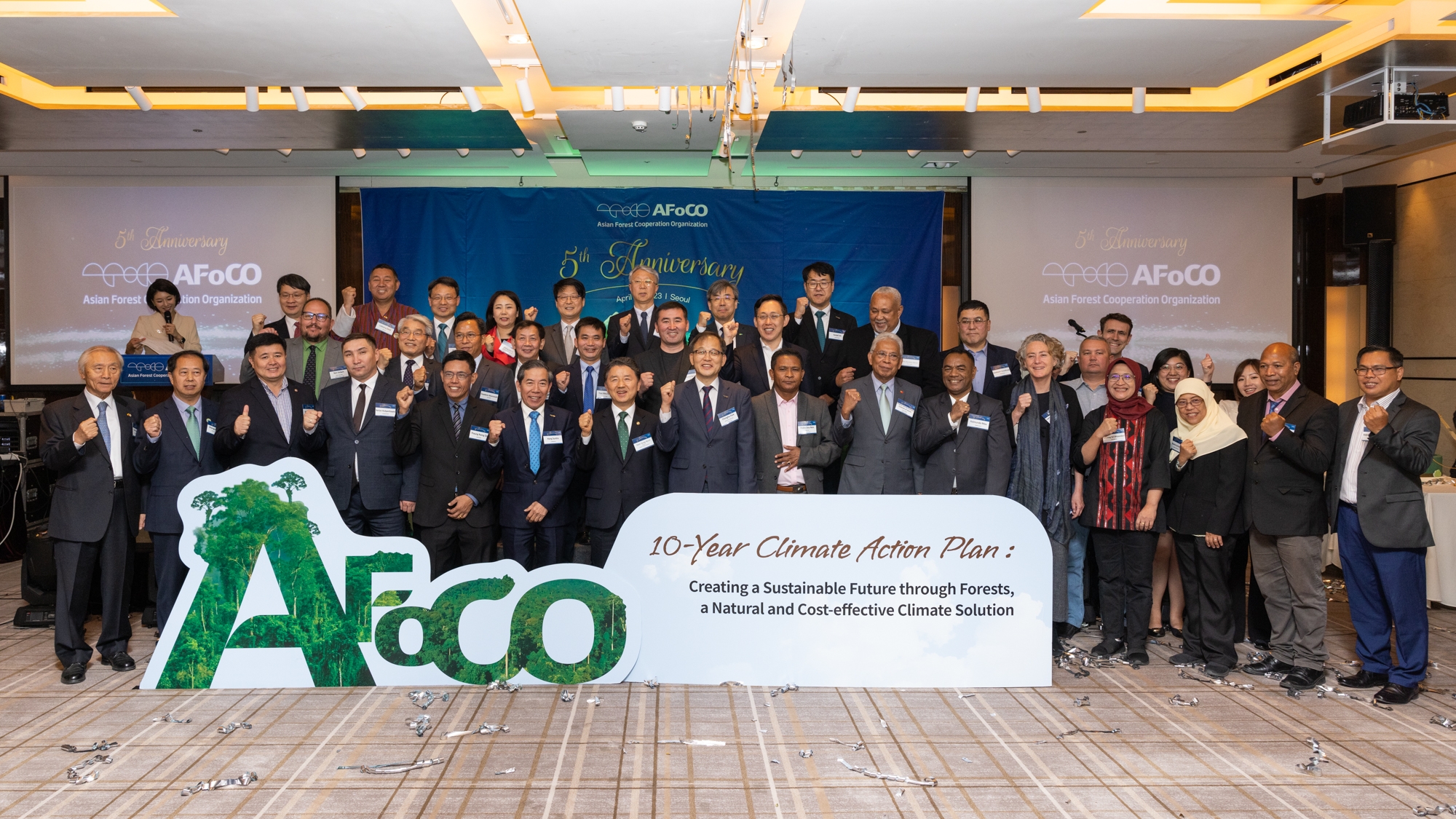 Celebrating 5 years of international cooperation | AFoCO