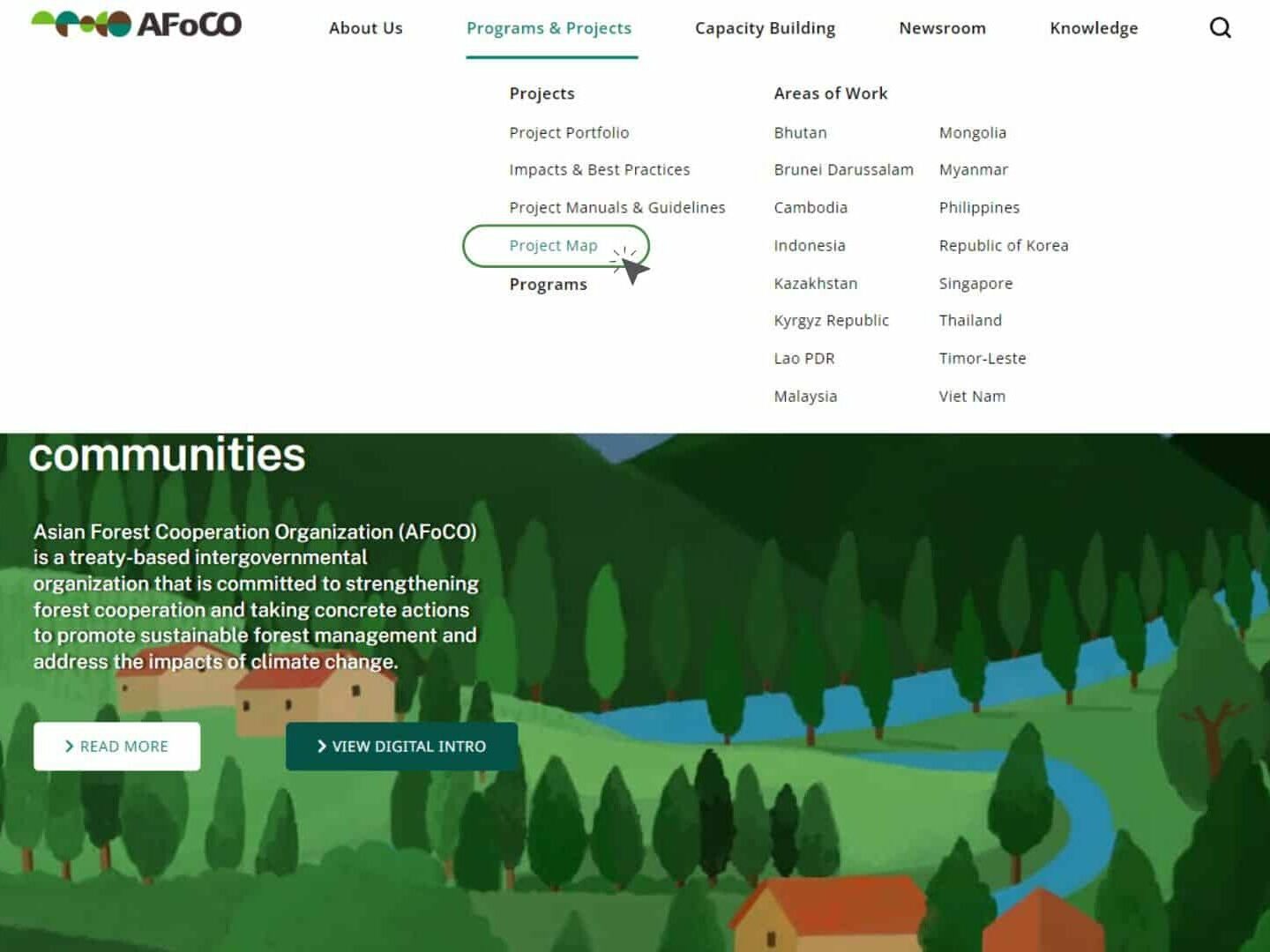 Launch of the AFoCO Open Map-Based Information and Data Platform (IDP ...