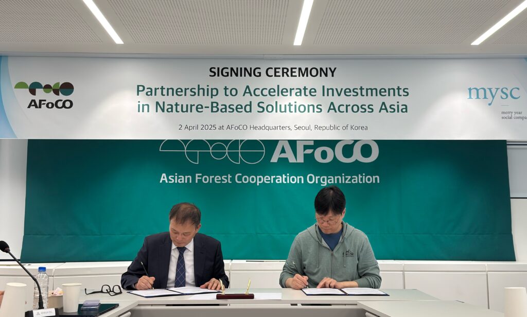 AFoCO and MYSC join forces to launch climate finance innovation for ...